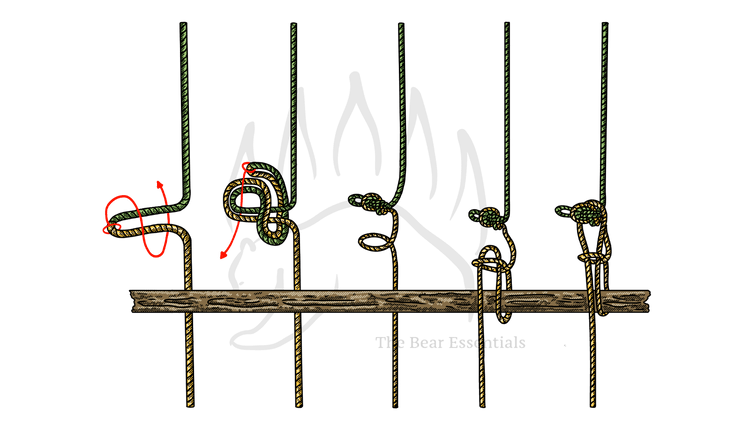How To Tie The Bear’s Grip Hitch – The Bear Essentials Outdoors Co.