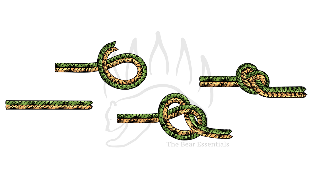 How To Tie the Flat Overhand Bend – The Bear Essentials Outdoors Co.