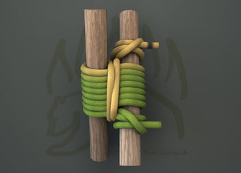 How To Tie the Shear Lashing – The Bear Essentials Outdoors Co.